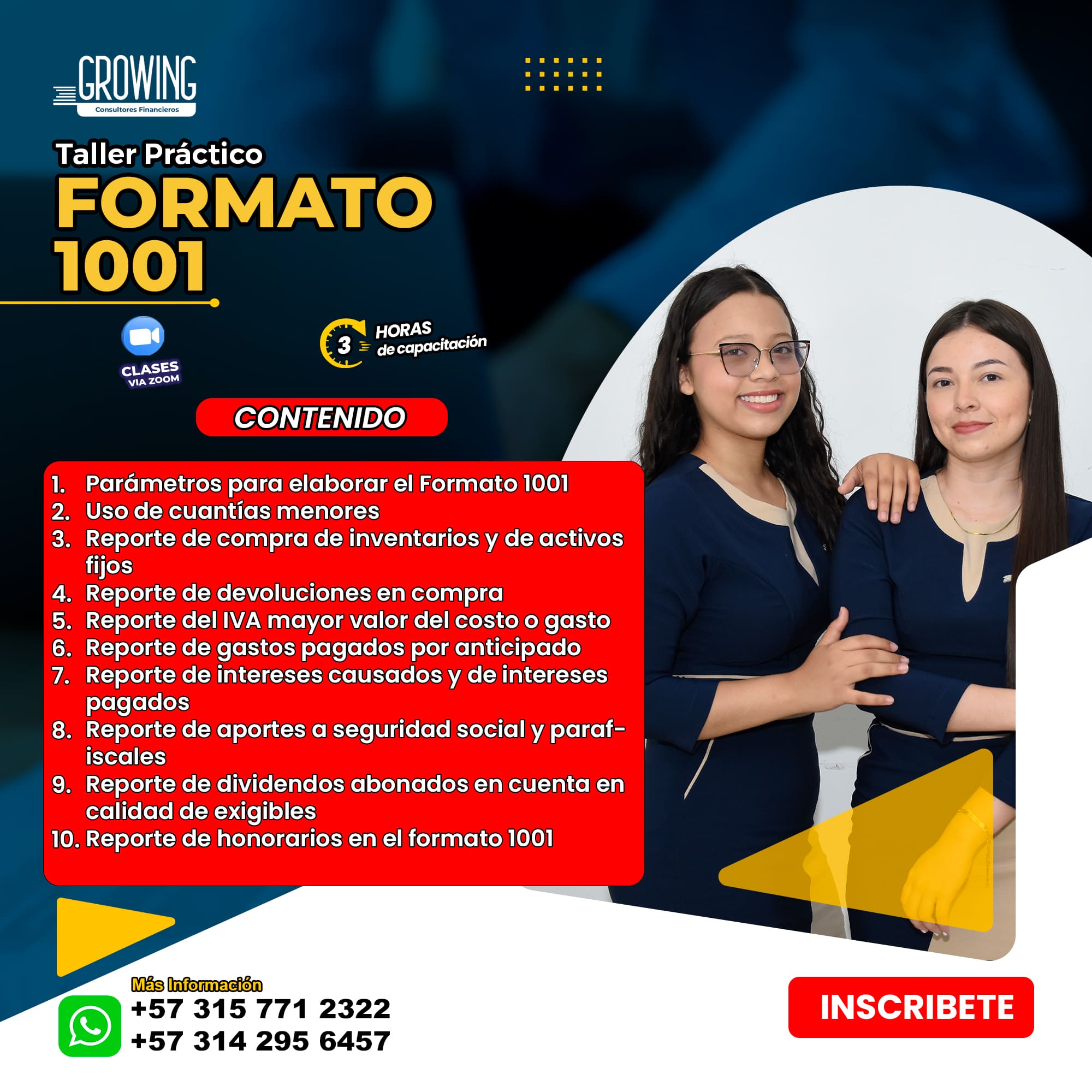 Taller Practico Formato 1001 – ENTRENATE EN NIIF