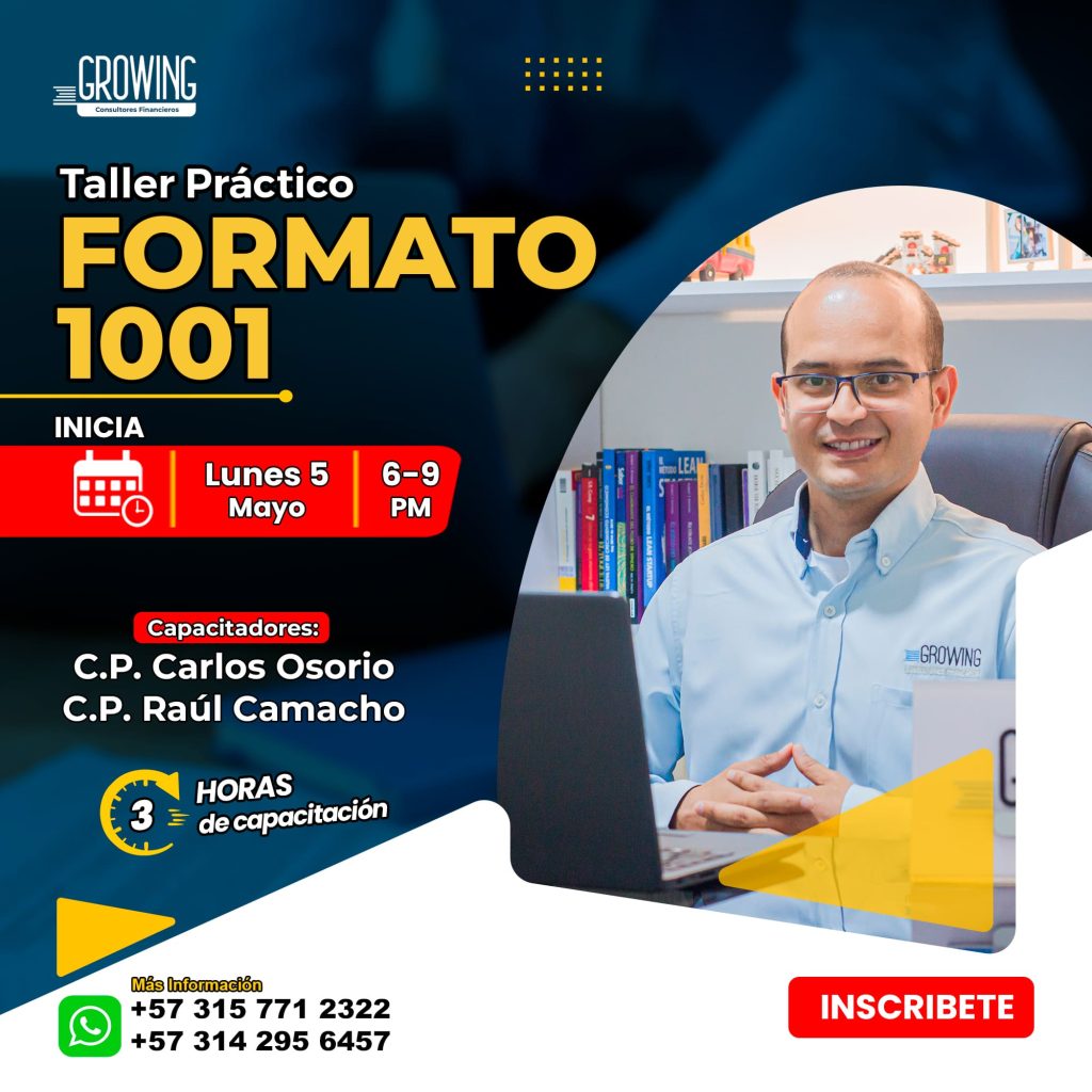 Taller Practico Formato 1001 – ENTRENATE EN NIIF